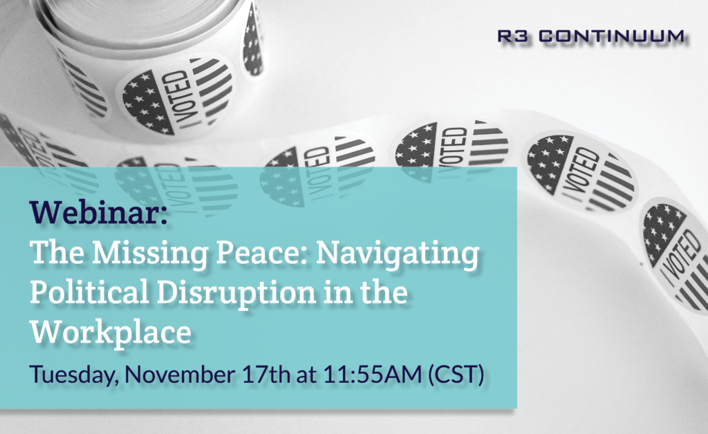 The Missing Peace: Navigating Political Disruption in the Workplace ...